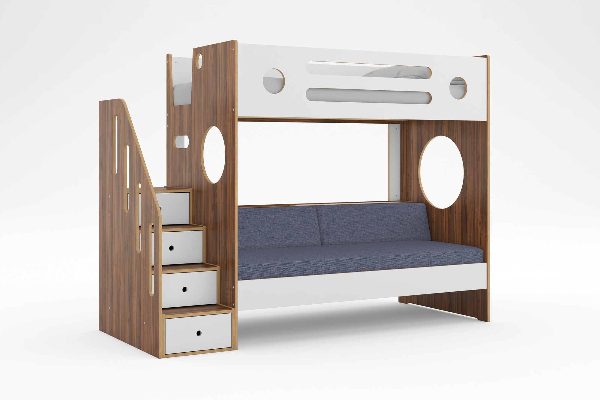 Buy a Marino Loft Daybed Bunk Bed with Stairs