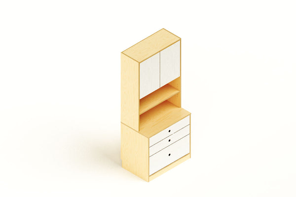 Modular Wooden Storage with Drawers | Casa Kids